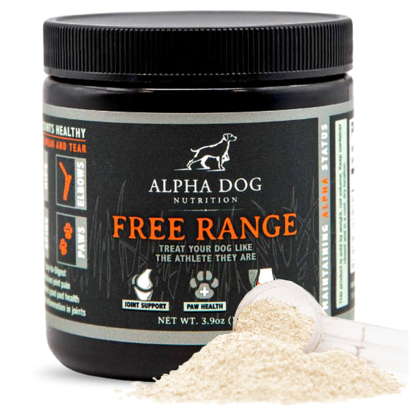 Free Range Hip & Joint Supplement for Dogs - Alpha Dog Nutrition
